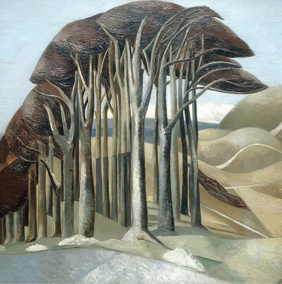 Paul Nash 'Wood on the Downs' Greeting Card - Rather Good Art