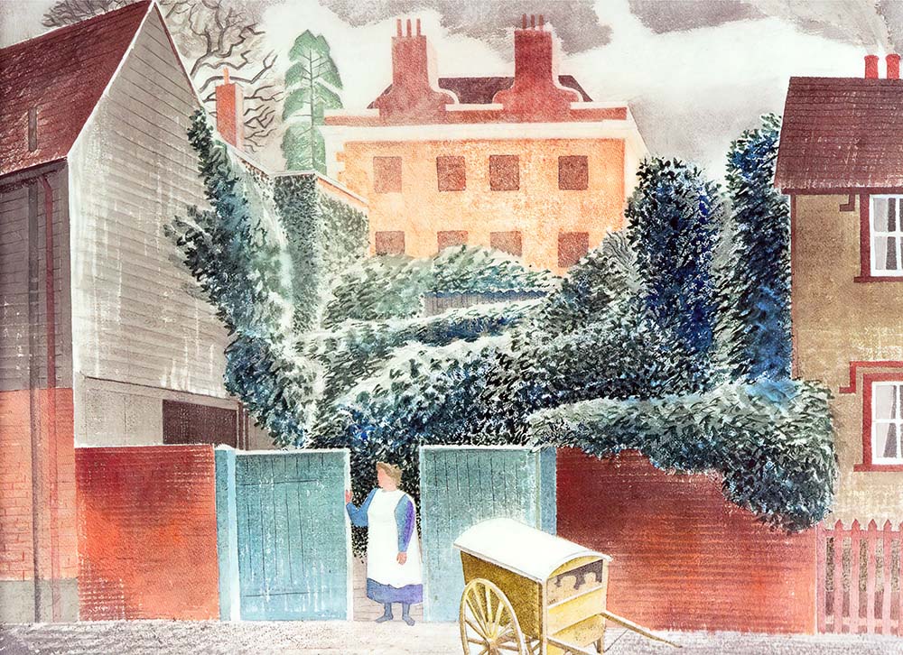 The Eric Ravilious 'The Vicarage' Greetings Card. - Rather Good Art